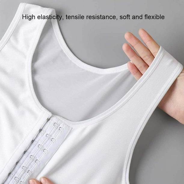 Vest Stretchable Tank Top Chest Clothes Lady Binder Trans Underwear ...