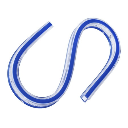 Ruiboury Snake Shaped Ruler Curve Ruler Ruler Clothing Soft Ruler Curve ...
