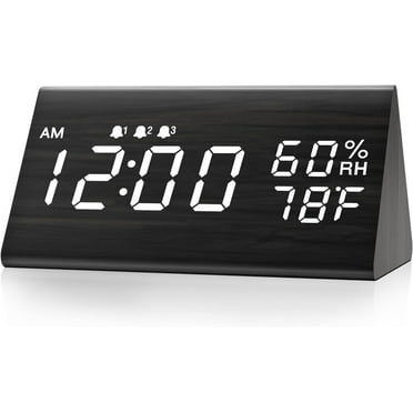 80209- Westclox Dual Alarm AM/FM Clock Radio with 0.6" Red LED Display ...