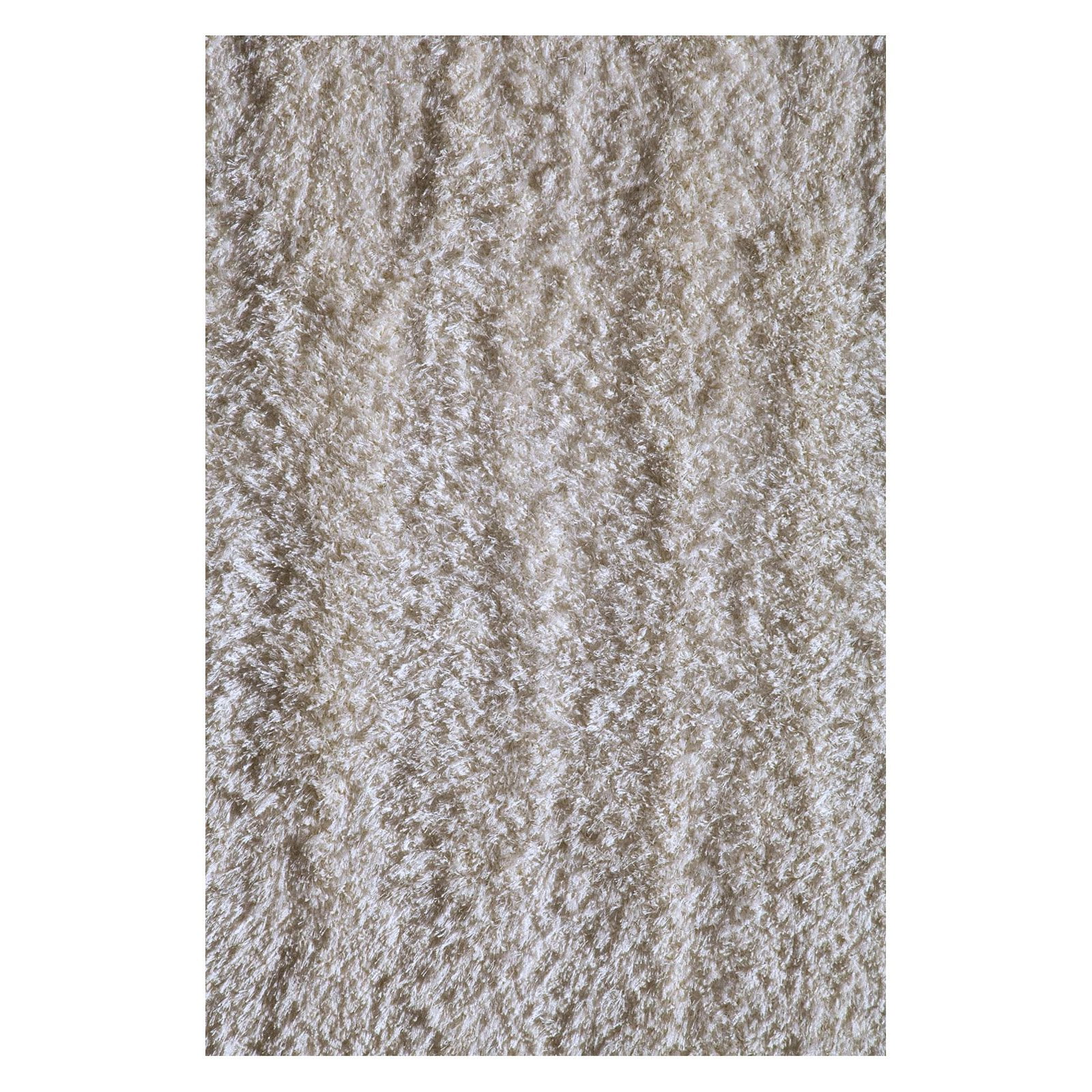 Rugs America Miami Shag Polypropylene Rug, White - Walmart.com
