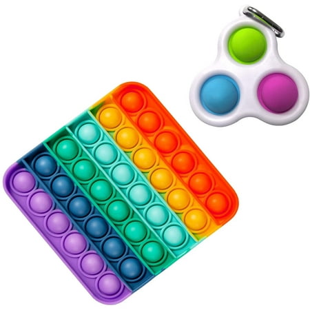 Simple CPDD Toy & Square Bubble Popping Sensory Toy - Autism Fidget ...