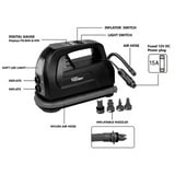 Hyper Tough DC 12V Multi-function Digital Tire Inflator/SUP Inflator ...