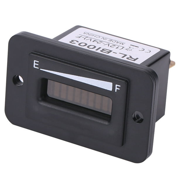 LED Battery Indicator,12V/24V LED Digital Battery Battery Indicator ...