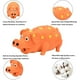 Interactive Squeaky Pig Dog Chew Toy for Small, Medium, and Large Dogs ...