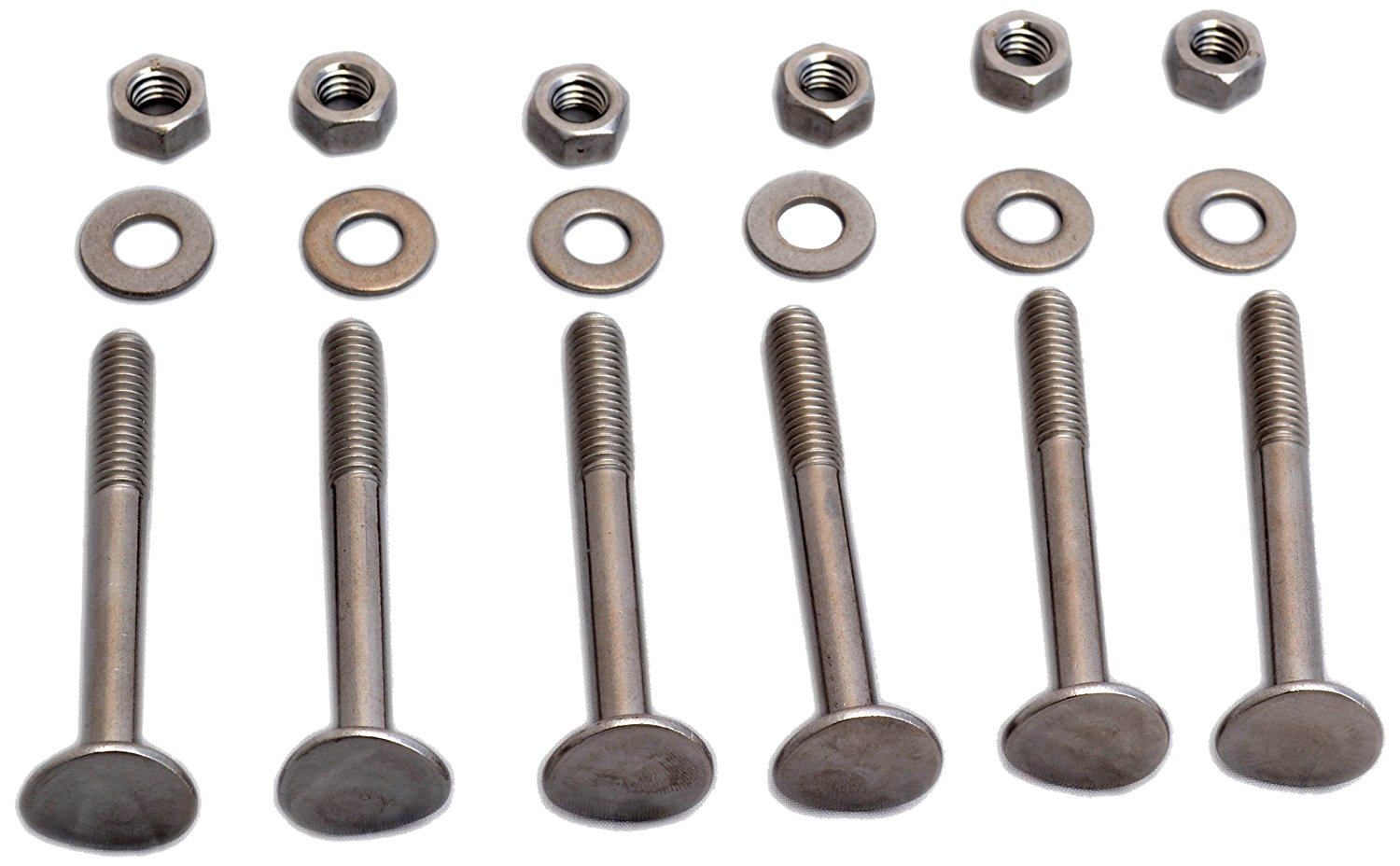 Inter-fab BOL316 3-Tread Commercial Grade Ladder Bolt Kit - Walmart.com