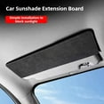 Adjustable Car Sun Visor Extension With Double Snap Metal Fastener For ...