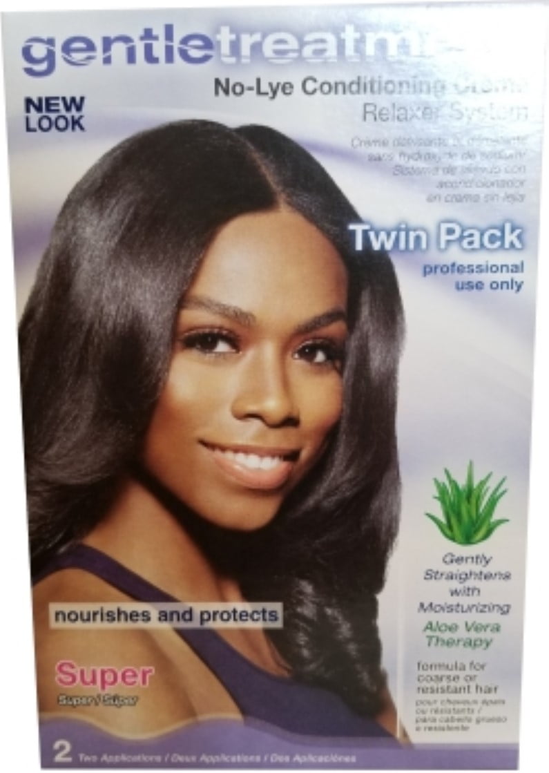 Gentle Treatment Relaxer Super Twin Pak No-lye Kit 1 ea - Walmart.com