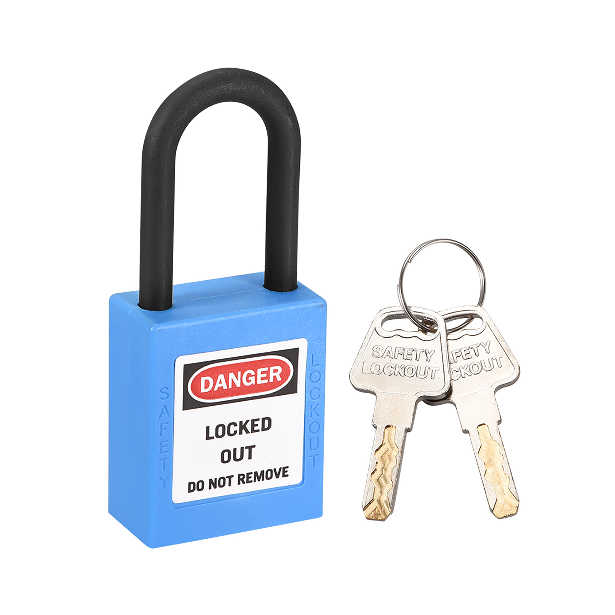 Lockout Tagout Locks, 1-1/2 Inch Shackle Key Different Safety Padlock ...