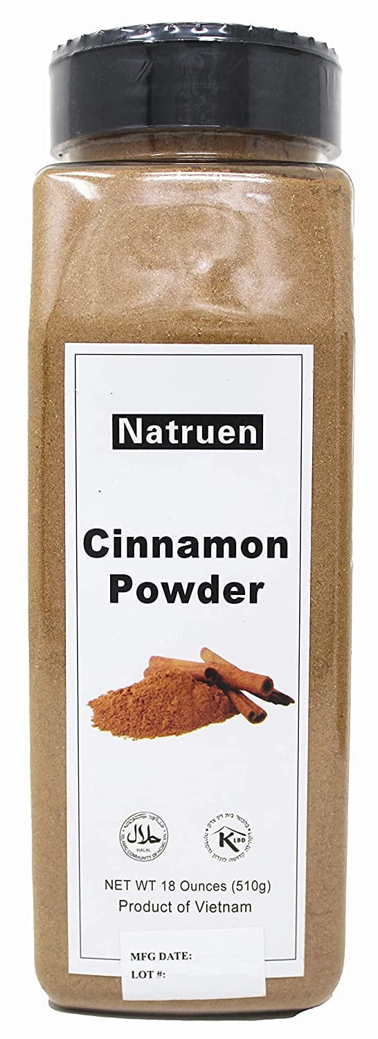 Natruen Cinnamon Powder 18 Ounces, Strong Aroma Cassia Cinnamon Powder ...