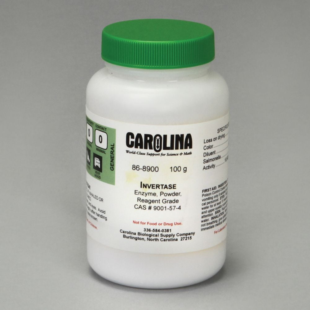 Invertase, Powder, Reagent Grade, 100 G - Walmart.com