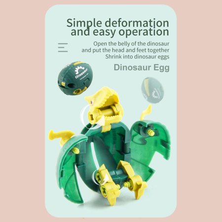 Assembling Deformed Dinosaurs Deformed Eggs Dinosaurs Toy DIY Puzzle ...