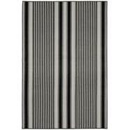 K2 Floor Style Andes Canyon Graphite Hand Made Cotton Chenille Area Rug ...