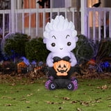 Gemmy Disney Halloween Airblown Inflatable Ursula, Outdoor Yard ...