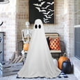 49 in. Halloween Creepy Ghost Stands — Bold Shapes with Eerie Glows ...