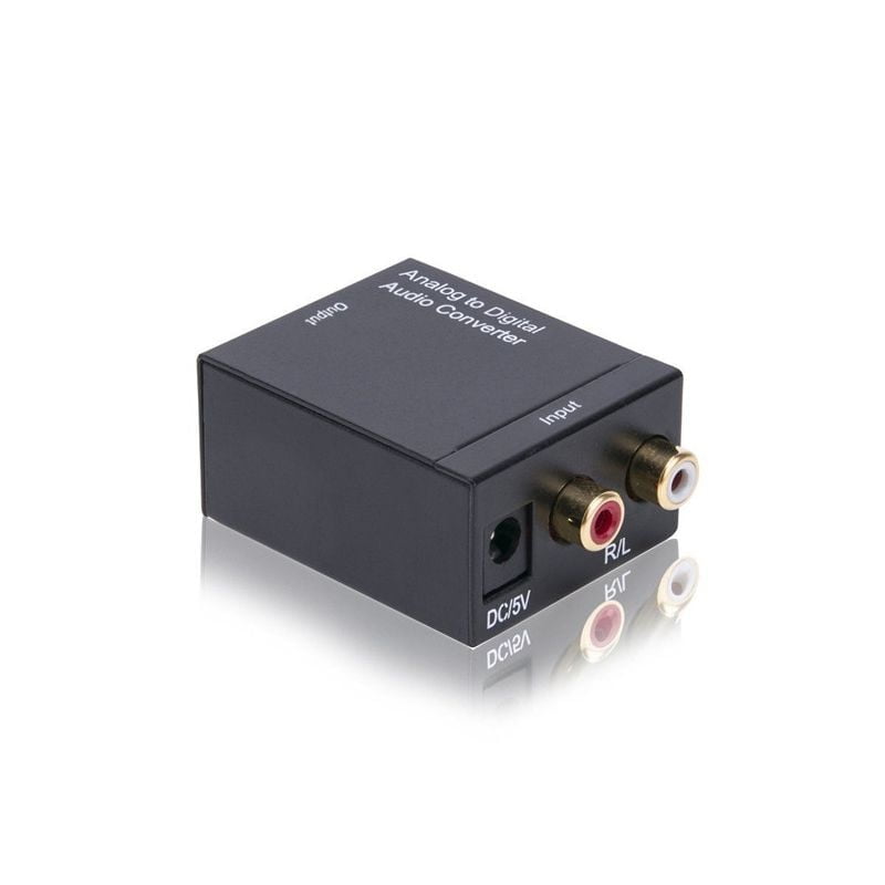 Digital To Analog Converter DAC Digital Optical To Analog L/R RCA ...