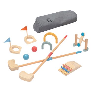 Franklin Sports Kids Plastic Golf Set - Adjustable Youth Clubs - Red ...