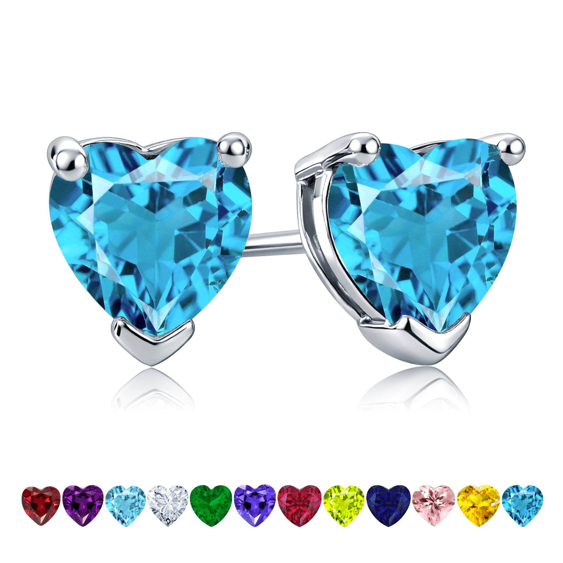 Click here for Jeenmata Gorgeous 1.5 Carat Heart Cut - Blue Topaz... prices