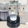 CoolFire USB Solar Watch Fast Charger, Portable Battery for All Eco ...
