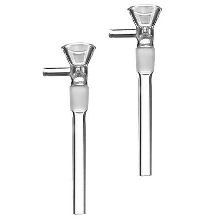 Glass Funnel Adapter Transparent Glass Tube Adapter for Lab Science ...