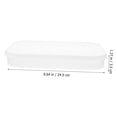 2pcs Stackable Clear Refrigerator Containers with Lids for Seafood ...