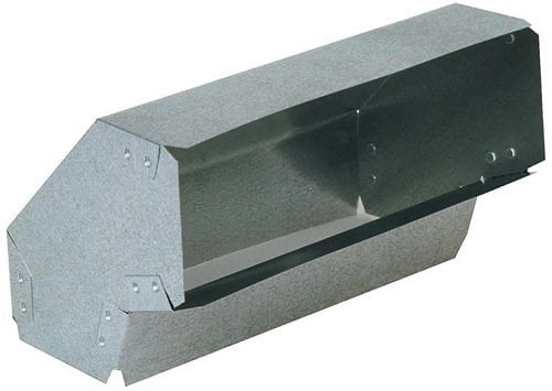 10x3-120s 10" X 3-1/4" Galv Shortway Wall Stack Elbow 90 Deg - Walmart ...