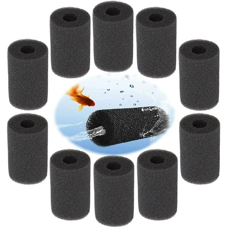 10 Pcs Inlet Filter Sponge Pre Filter Sponge Aquarium Filter Sponges ...