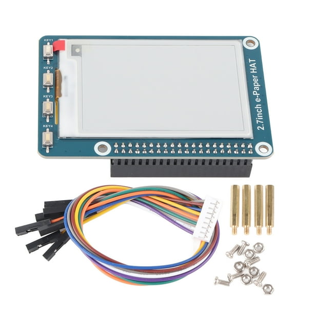 Módulo de pantalla de 2 colores EPaper HAT EInk de 2,7 pulgadas para Raspberry Pi/Arduino ...