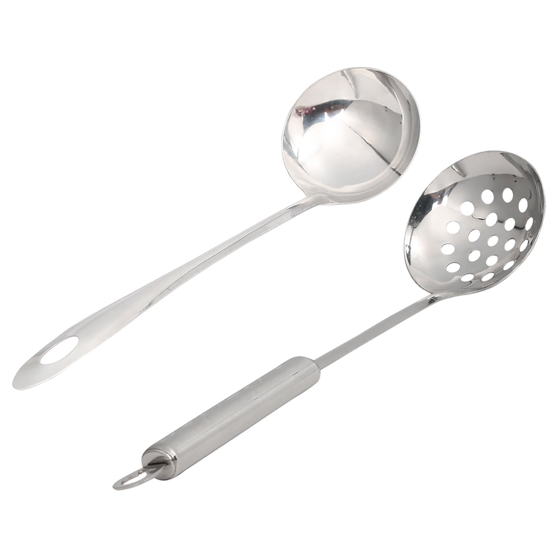 Stainless Steel Soup Ladle Slotted Ladle Chef Cooking 11 Silver Tone Stainless Steel Soup Ladle Slotted Ladle Chef Cooking 11 Silver Tone