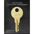 LIDUI-Dispenser Keys for Bobrick, 10-Pack 33043 CAT74 Toilet Paper ...