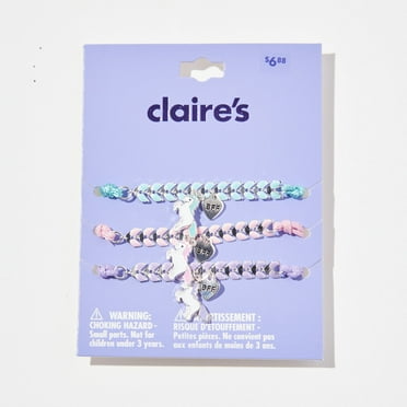 Claire's Tween Girls' Best Friends Matching Rainbow Disc Happy Face ...