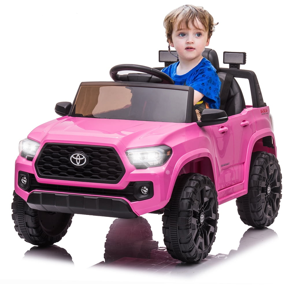 Battery Powered 12V Ride on Car for Girls, Electric Cars Vehicles for ...
