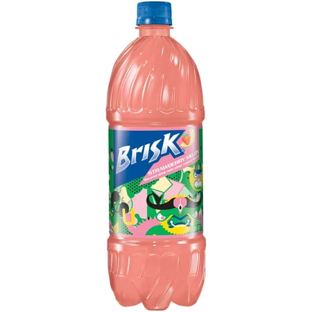 UPC 012000034039 - Lipton Brisk Iced Tea, Strawberry Melon, 33.8 Fl Oz ...