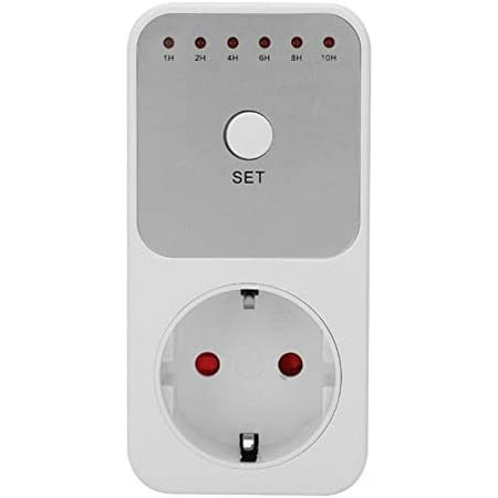 Timer Power Socket Switch, Plug-in Countdown Timer Switch Controller 6 ...