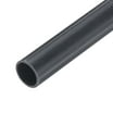 Uxcell Rigid Round Pipe 10mm ID 12mm OD 9" Length White High Impact ...