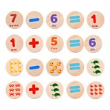 Math Caculating Toys Wooden Early Education Toys Counting Sticks ...