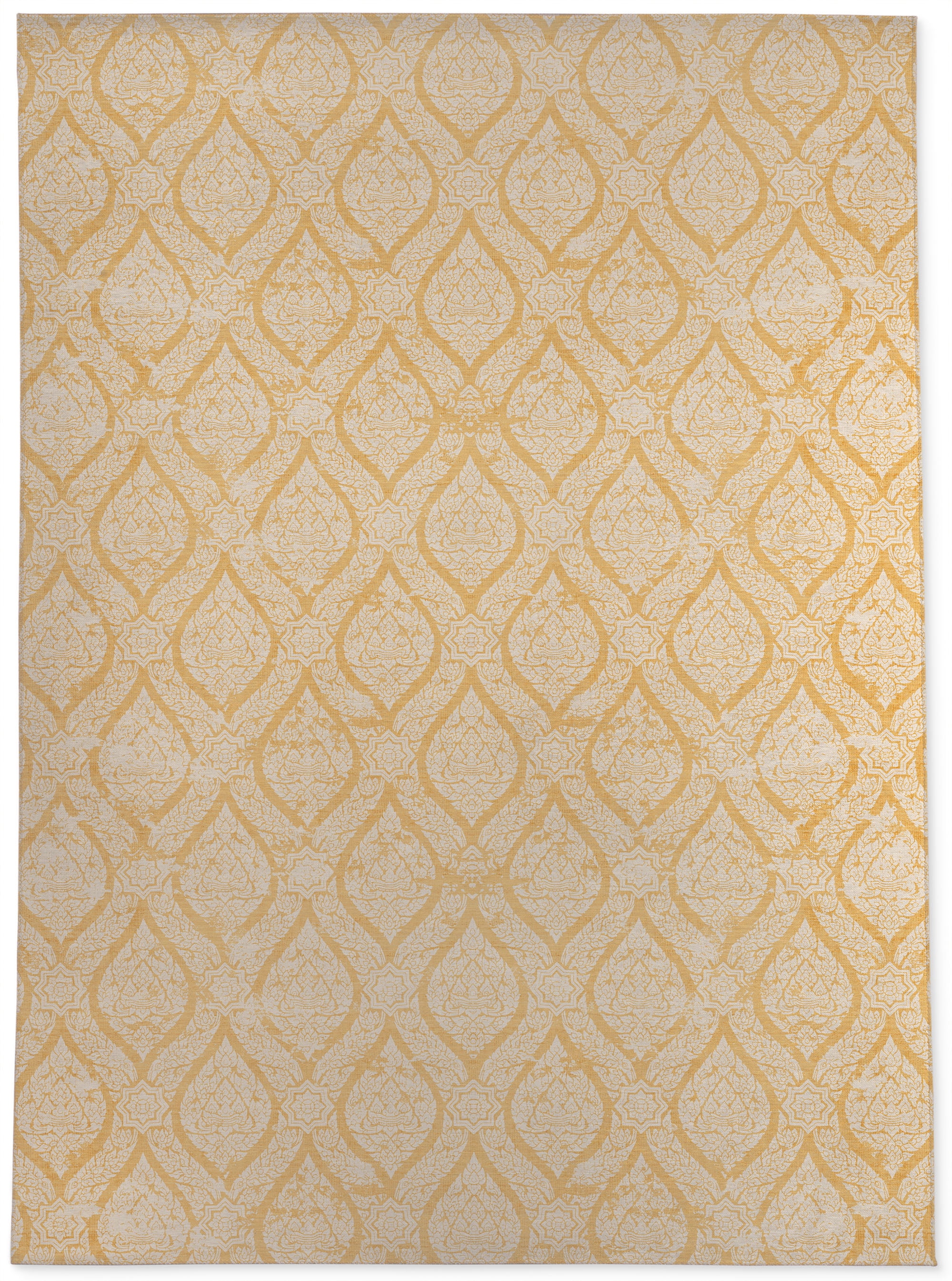 RAIN MUSTARD Outdoor Rug By Kavka Designs - Walmart.com