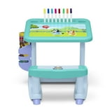 Bluey Draw and Play Desk by Delta Children – Includes 10 Markers and ...