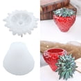Box Resin Mold with Lid Strawbery Shape Small Jar Epoxy Resin Casting ...