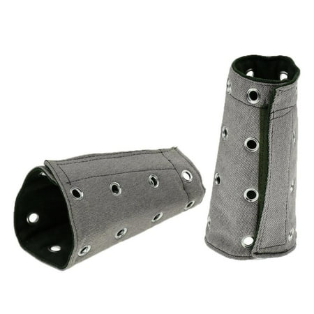 2 Pieces Protective Cut Proof Resistant Arm Guard Sleeve Armband Safety ...