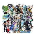 Afrotoyz Store 100-Piece Fortnite Stickers, Waterproof Vinyl Pixel ...