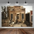 Western Cowboy Backdrop for Photography Wild West Decor Rustic Wooden ...