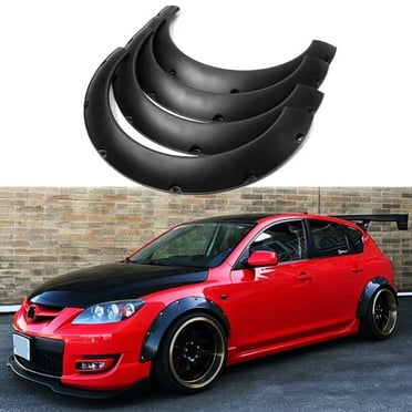 Pacer Performance 52-189 Flexy Flares Black 2-1/2" x 58" Heavy Duty ...