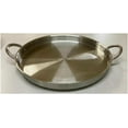 Mexican Style Extra Large Stainless steel flat surface Round Redondo ...