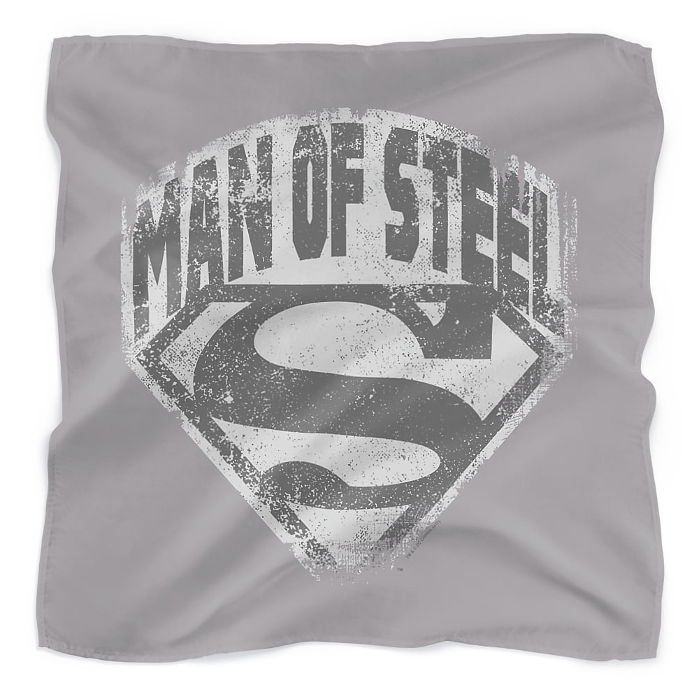 Superman Man of Steel Shield Bandana (21 in x 21 in) - Walmart.com