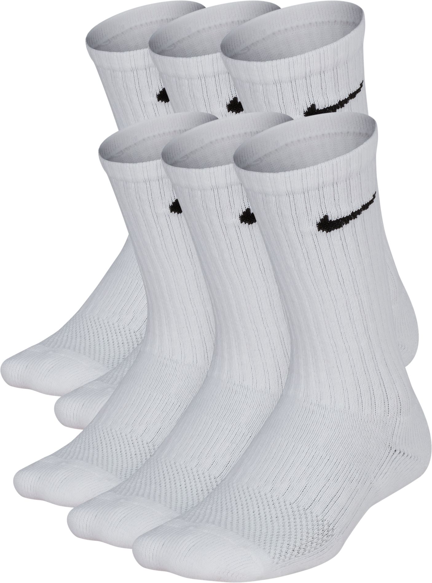 Nike Kids Performance Cushioned Crew Training Socks 6 Pack Walmart Nike Kids Performance Cushioned Crew Training Socks 6 Pack Walmart