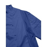 Chef Code Cool Breeze Side Vent Chef Coat, Royal, L - Walmart.com