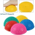 Spiky Massage Ball, Half Round Balance Exercise Ball for Foot Massage ...