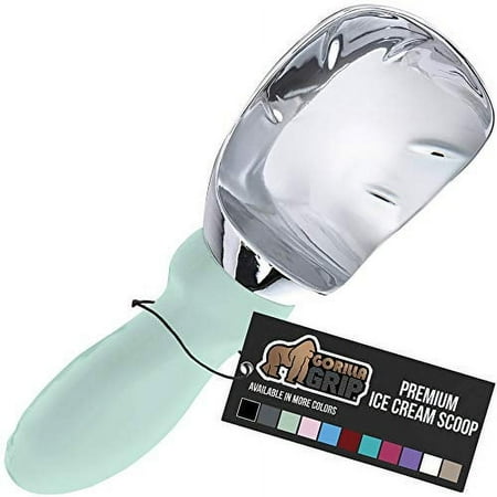 Gorilla Grip Large, Comfortable Handle, Heavy Duty Ice Cream Scoop ...