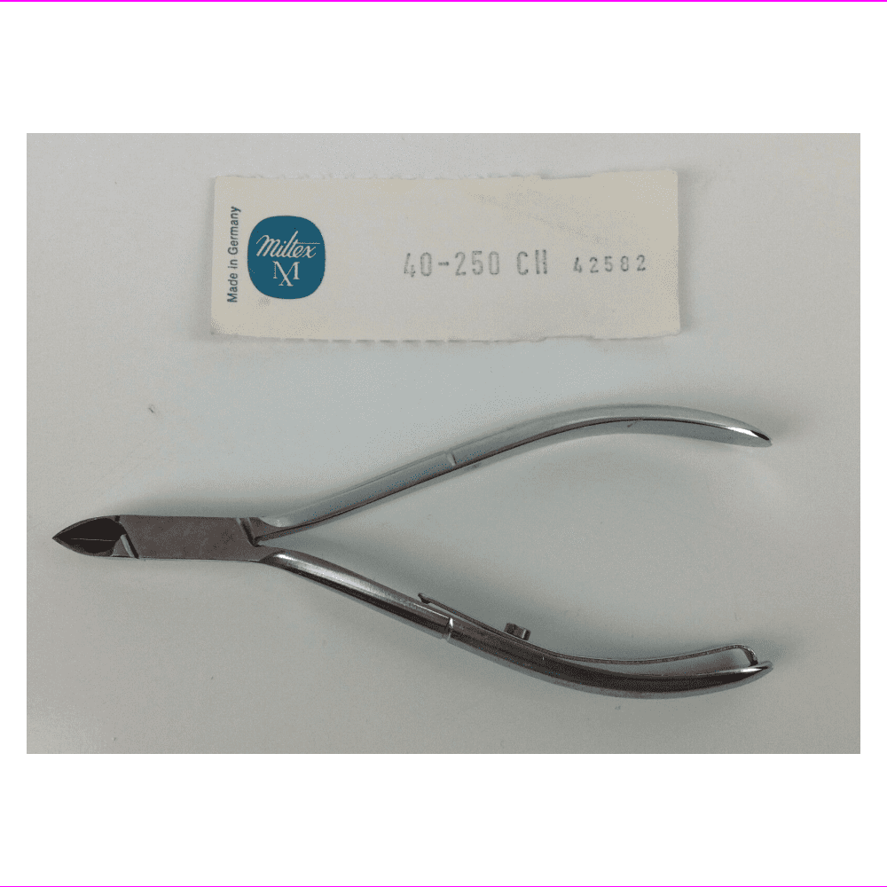 Buy Miltex 40-250-CH Tissue Nippers 4 12 Convex Jaw, Chrome, Germany ...