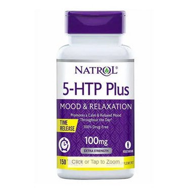 Natrol 5-HTP Time Release Tablets, Mood Enhancement, Vegetarian, 100mg, 45 Ct - Walmart.com